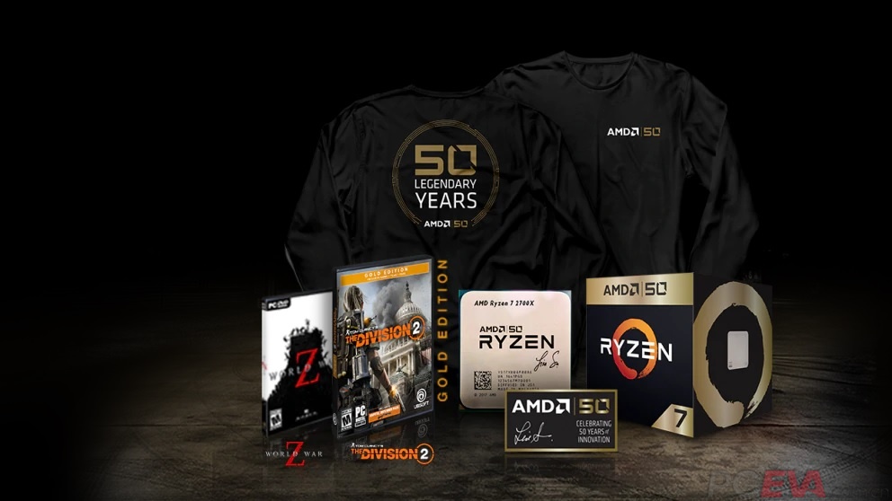 AMD 50周年庆典活动福利_PCEVA,PC绝对领域,探寻真正的电脑知识