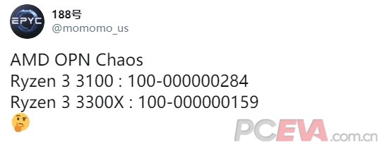 AMD或推出四核心ZEN2锐龙3处理器_PCEVA,PC绝对领域,探寻真正的电脑知识