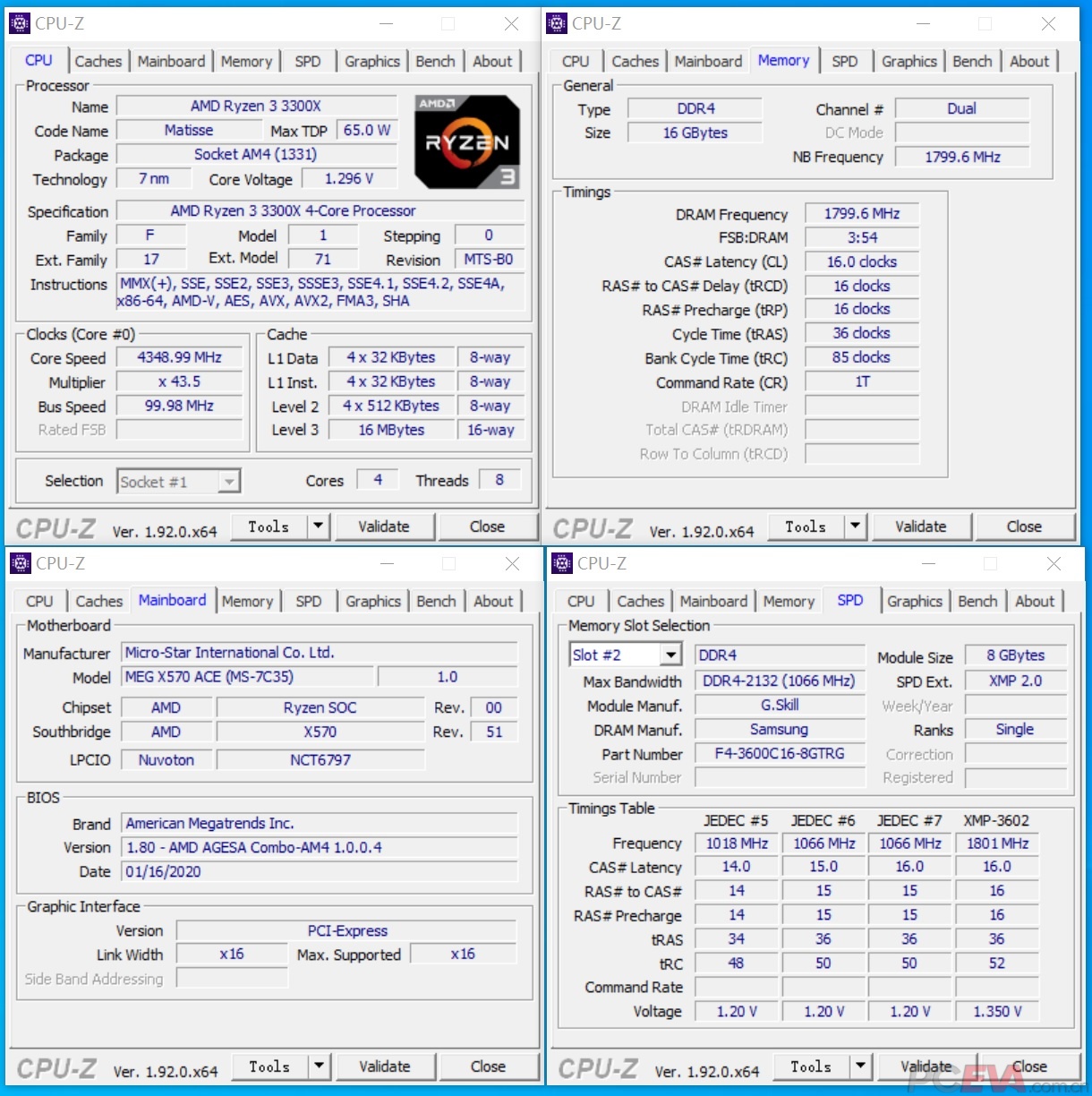 AMD 锐龙3 3300X与锐龙3 3100评测_第3页_PCEVA,PC绝对领域,探寻真正的电脑知识