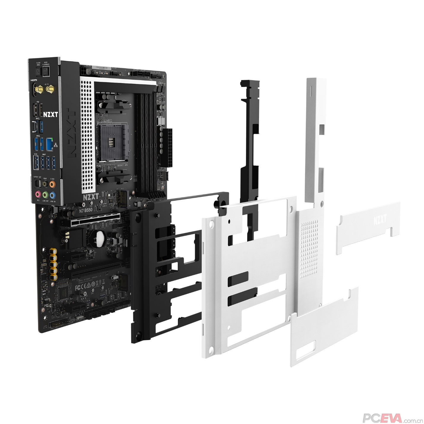 NZXT 正式发布基于AMD芯片组的N7 B550主板_PCEVA,PC绝对领域,探寻真正的电脑知识