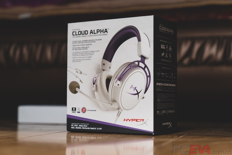 颜值即正义——HyperX Cloud Alpha Purple阿尔法紫晶版游戏耳机_PCEVA,PC绝对领域,探寻真正的电脑知识