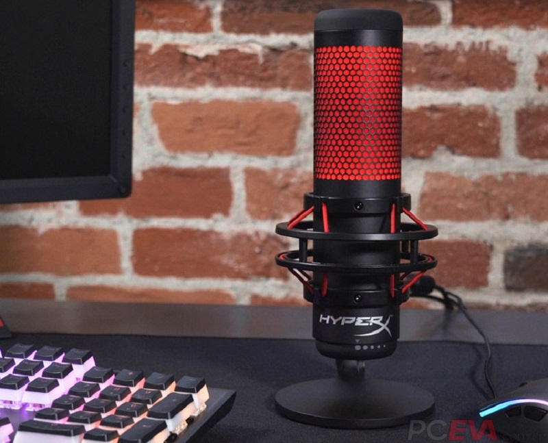 HyperX QuadCast声浪专业电竞麦克风开箱体验_PCEVA,PC绝对领域,探寻真正的电脑知识