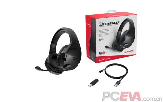 畅玩无线——HyperX Cloud Stinger Wireless毒刺无线版（PC）游戏耳机 ..._PCEVA,PC绝对领域,探寻真正的电脑知识