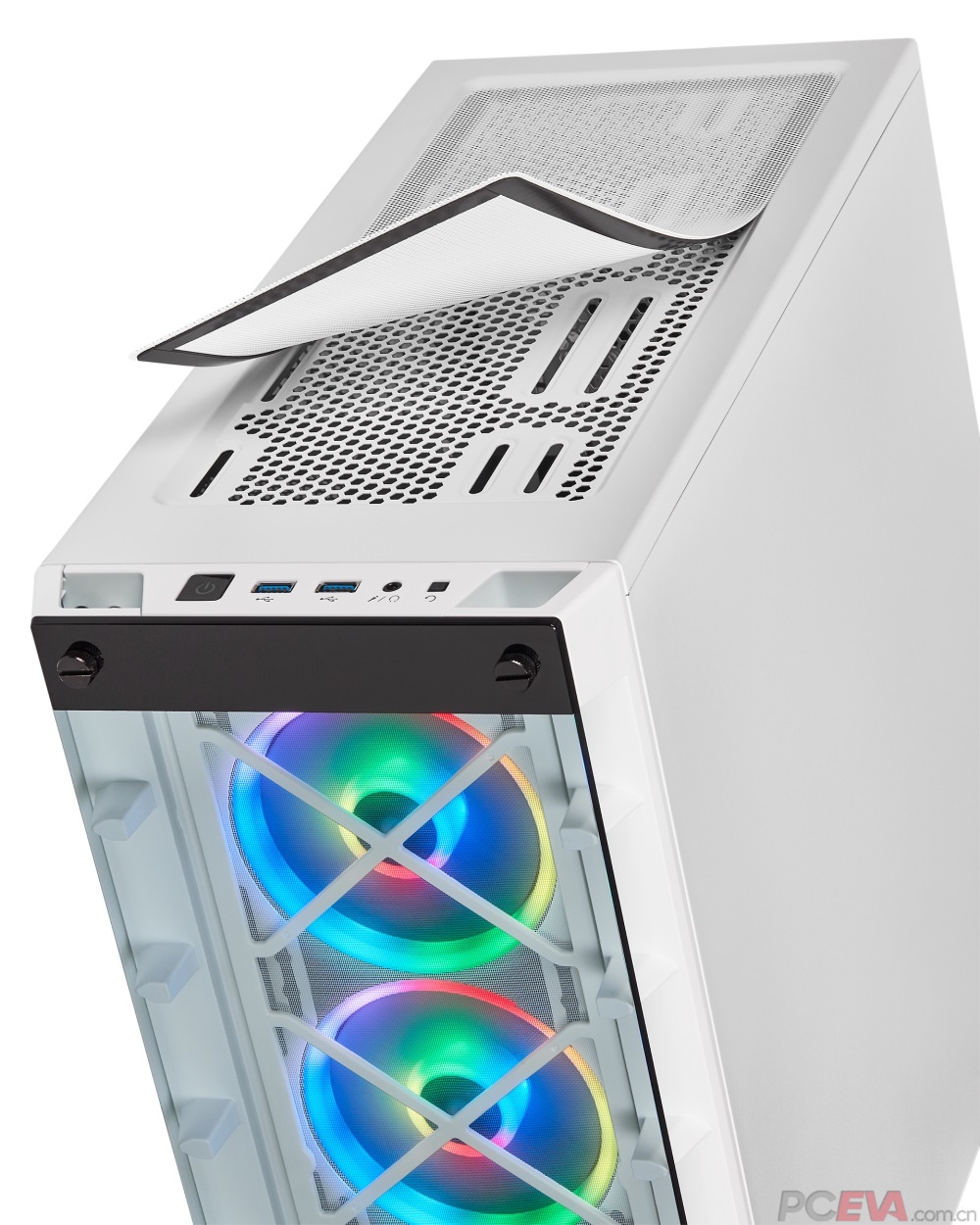 美商海盗船发布iCUE 465X RGB智能机箱_PCEVA,PC绝对领域,探寻真正的电脑知识