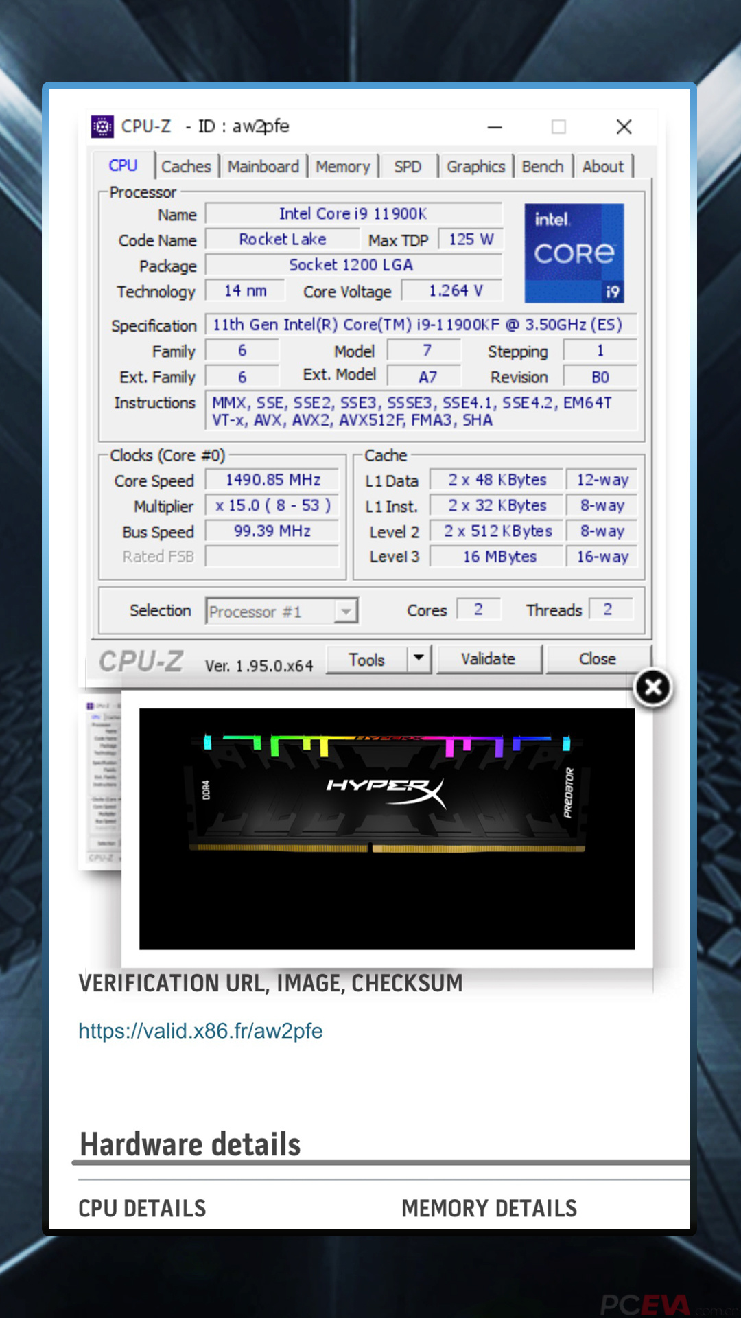 HyperX以7156MHz的频率再次刷新内存超频世界纪录_PCEVA,PC绝对领域,探寻真正的电脑知识