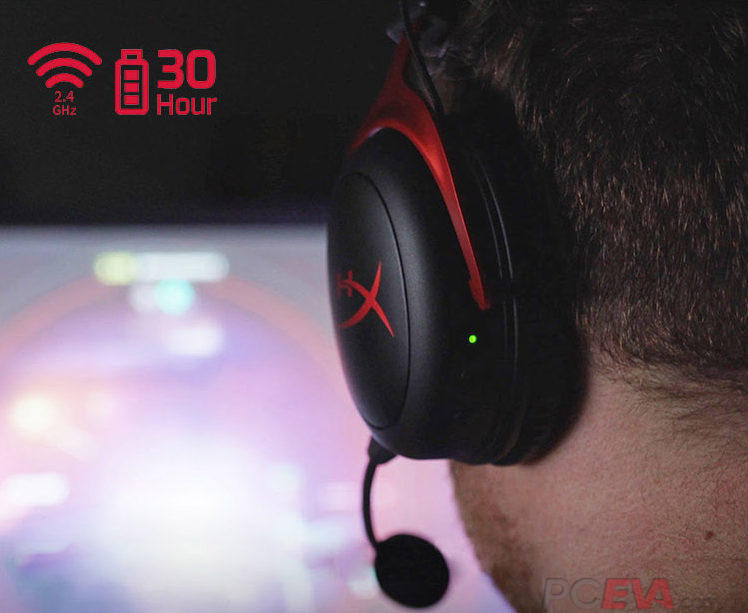定位准续航久 HyperX飓风无线版游戏耳机_PCEVA,PC绝对领域,探寻真正的电脑知识