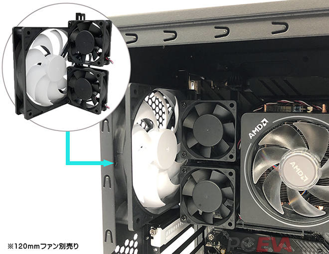 主板VRM供电冷却风扇支架_PCEVA,PC绝对领域,探寻真正的电脑知识