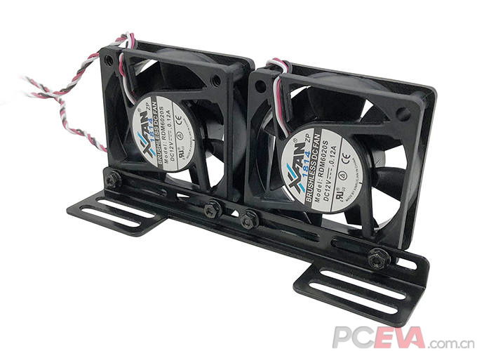 主板VRM供电冷却风扇支架_PCEVA,PC绝对领域,探寻真正的电脑知识