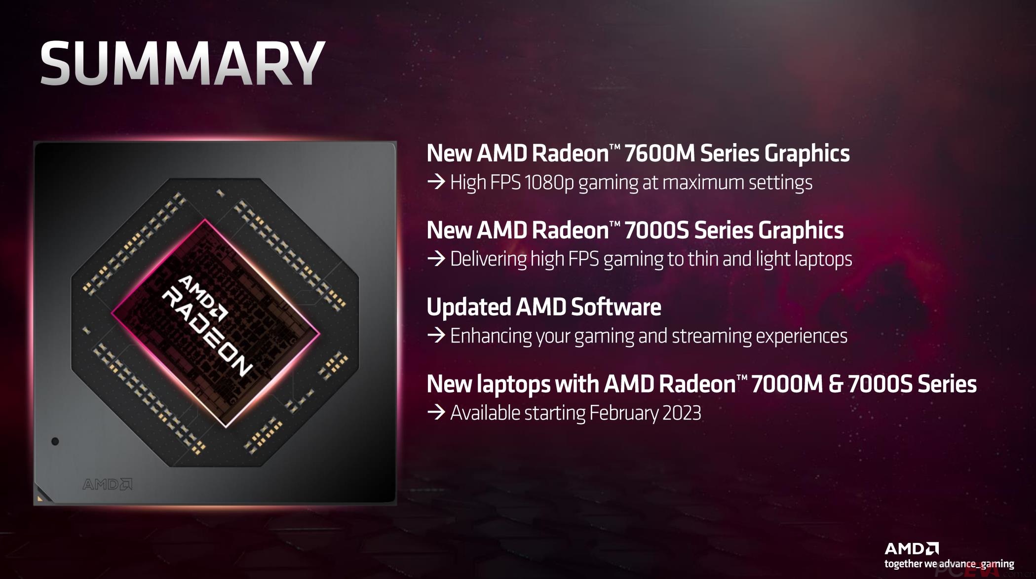 CES 2023丨AMD发布锐龙7000移动系列处理器、锐龙7000X3D处理器、Radeon RX 7000系列显 ..._PCEVA,PC绝对领域,探寻真正的电脑知识