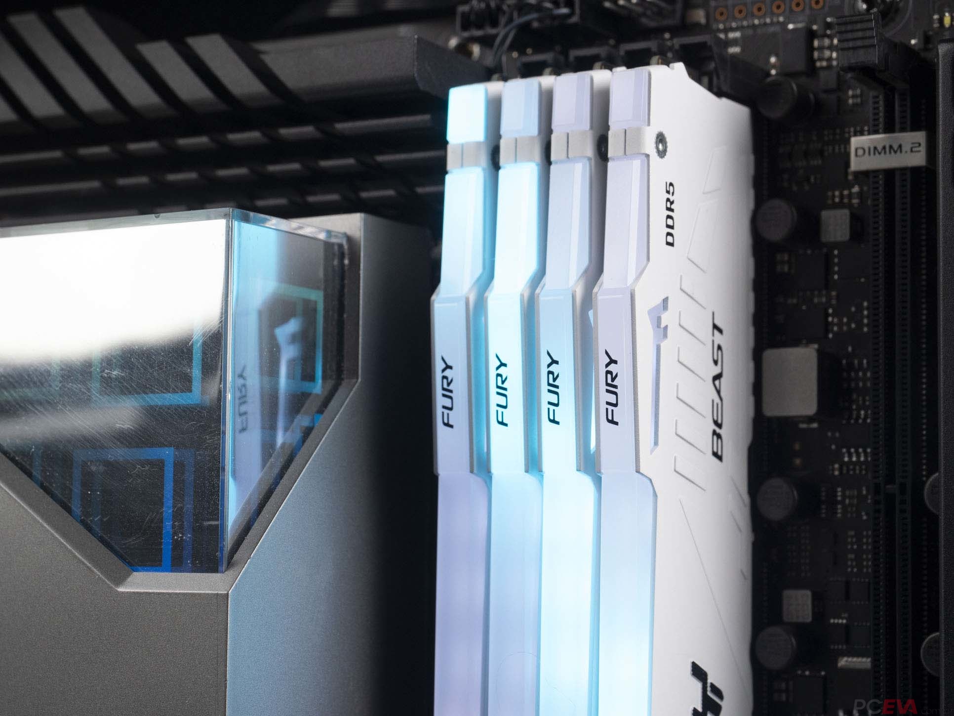 Kingston FURY野兽系列DDR5-5600MT/s 128GB RGB内存开箱图赏_PCEVA,PC绝对领域,探寻真正的电脑知识